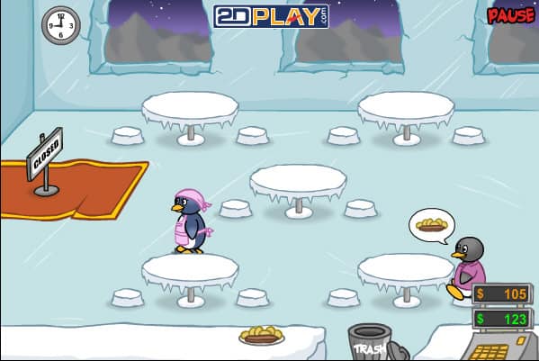 Penguin Diner - Jeu Gratuit en Ligne | FunnyGames