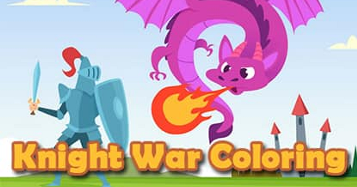 Knight War Coloring - Jeu Gratuit en Ligne | FunnyGames
