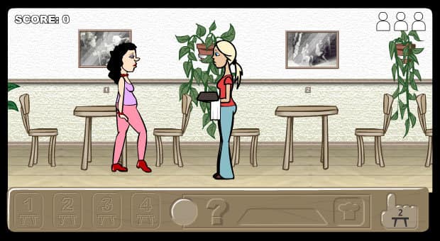 The Waitress - Jeu Gratuit en Ligne | FunnyGames