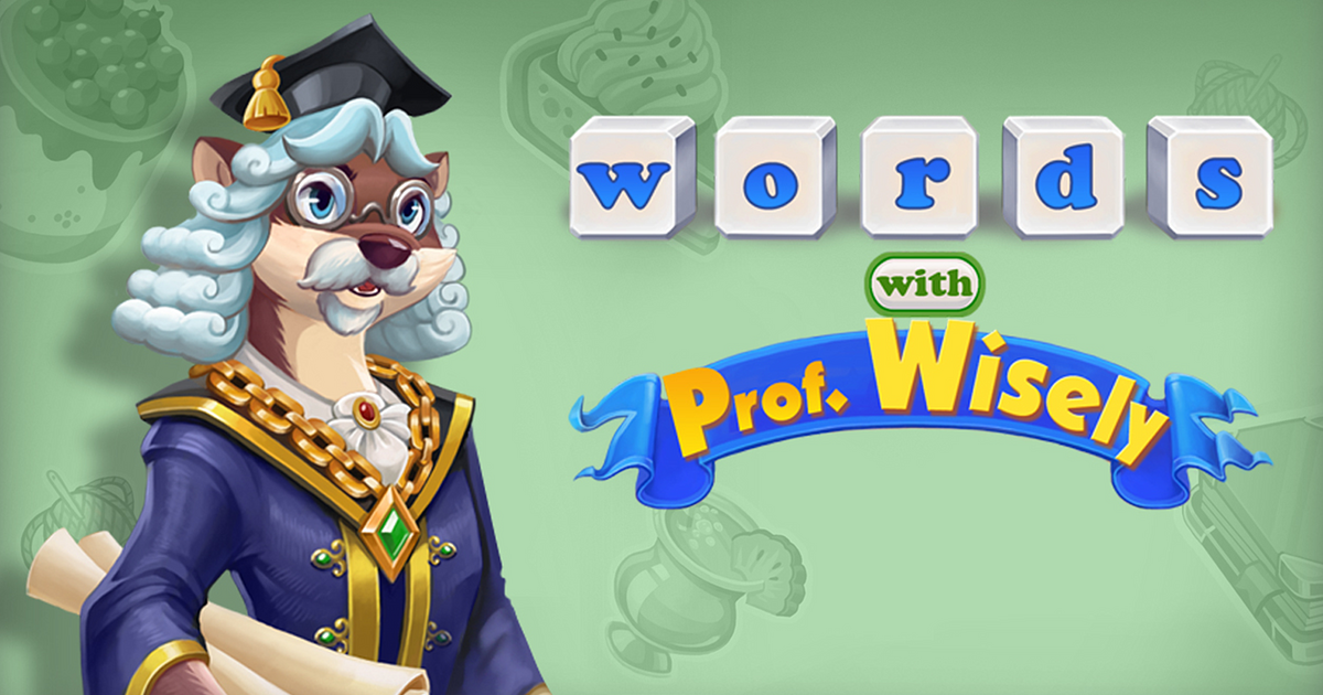 Words with Prof Wisely - Jeu Gratuit en Ligne | FunnyGames