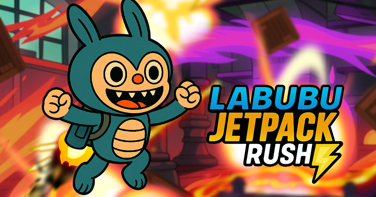 Labubu Jetpack Rush - Jeu Gratuit en Ligne | FunnyGames