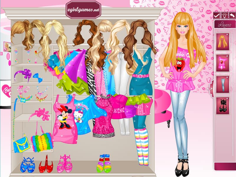 Barbie Dress Up Jeu Gratuit En Ligne FunnyGames