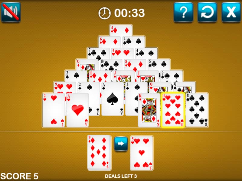 Pyramid Solitaire Ancient Egypt - Jeu Gratuit en Ligne | FunnyGames
