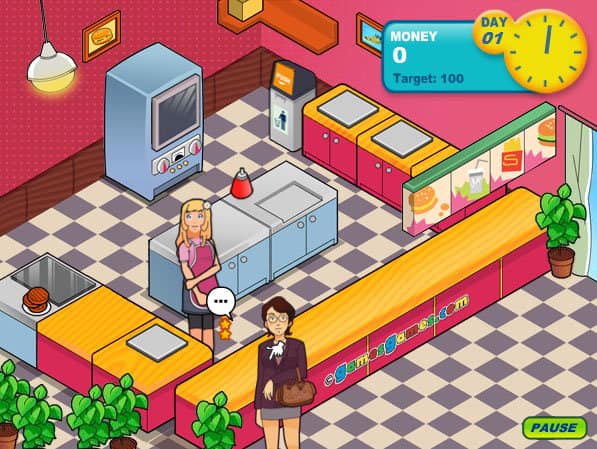 Burger Restaurant 1 - Jeu Gratuit en Ligne | FunnyGames