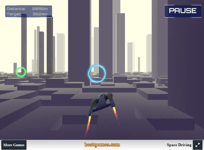 Space Driving - Jeu Gratuit en Ligne | FunnyGames