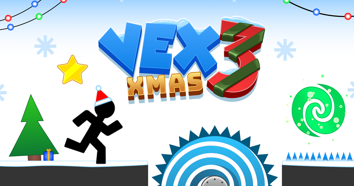 Vex 3 Xmas - Jeu Gratuit en Ligne | FunnyGames